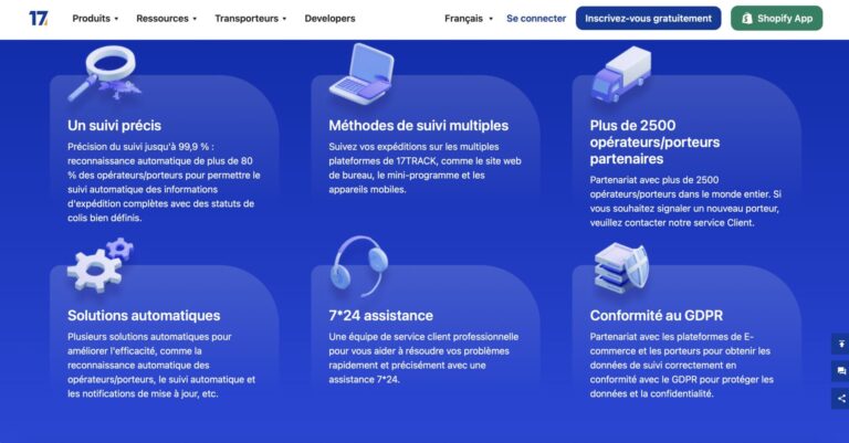 17track : pour assurer le suivi de vos colis partout dans le monde.